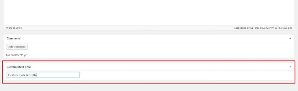 How To Create Custom Meta Box In Wordpress Skybootstrap