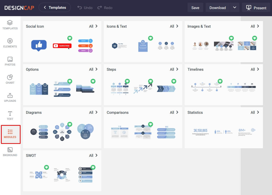 DesignCap Review - The Best Online Graphic Design Tool - SkyBootstrap