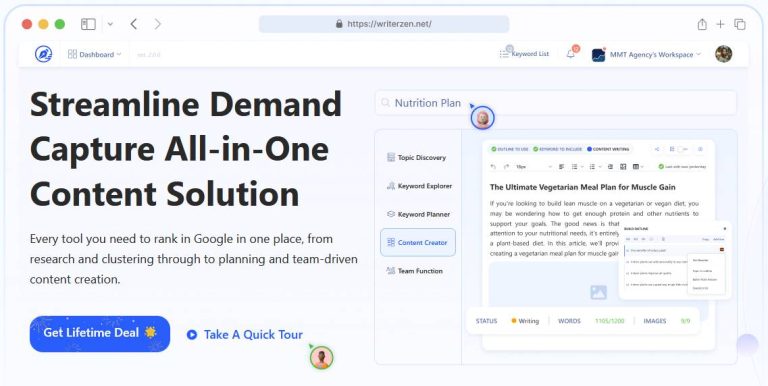 WriterZen Lifetime Deal Overview: Best SEO Content Creation Tools ...