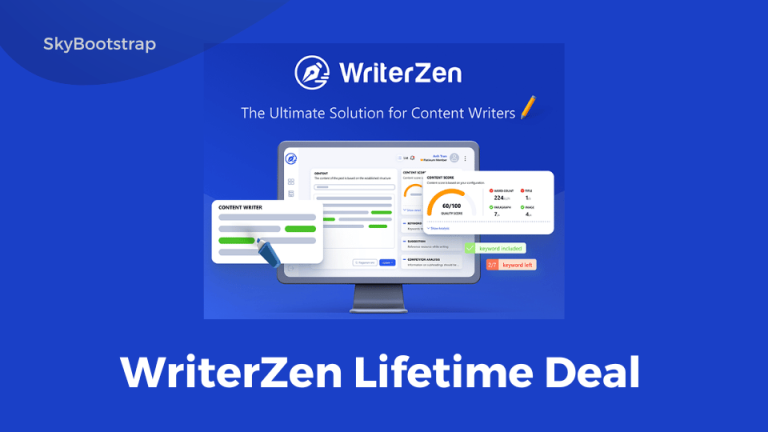 WriterZen Lifetime Deal Overview: Best SEO Content Creation Tools - SkyBootstrap