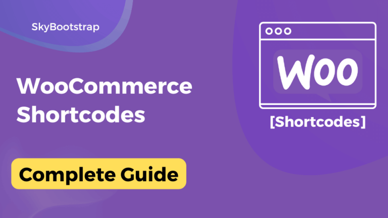WooCommerce Shortcodes: Usage, Attributes, and Troubleshooting ...